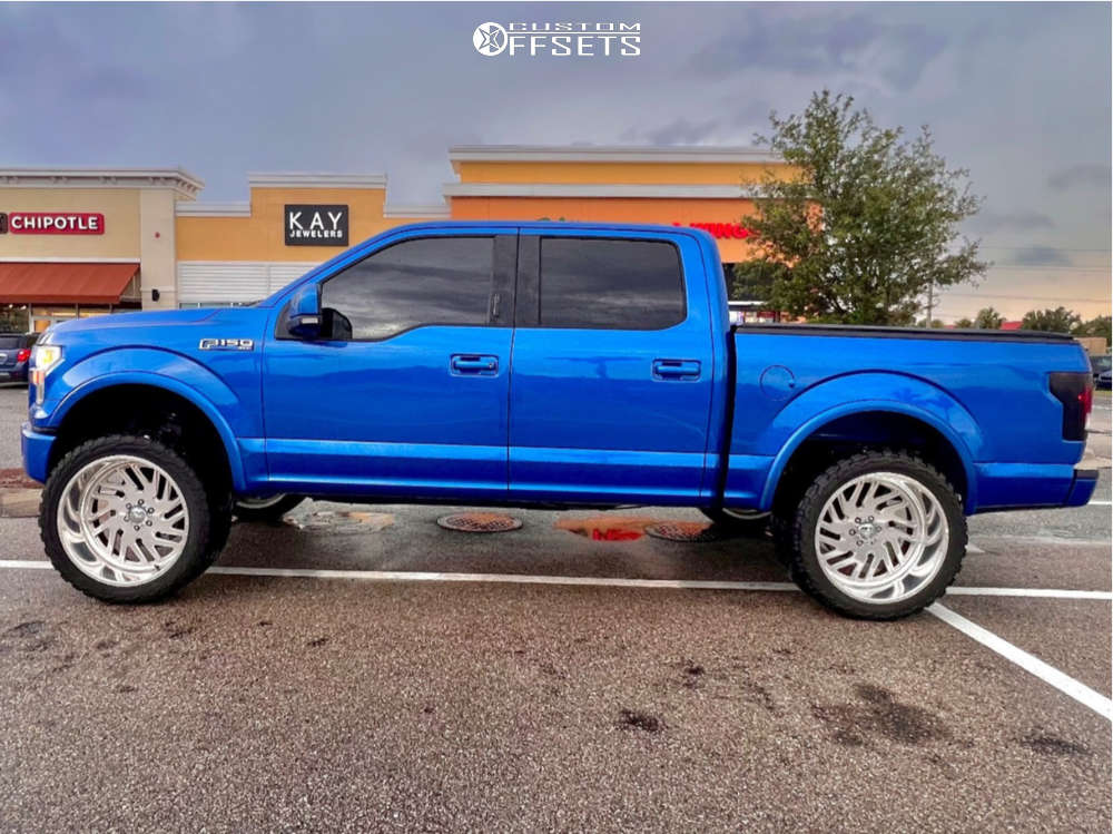 2015 Ford F-150 with 24x12 -40 American Force Kash Ss and 35/13.5R24 ...