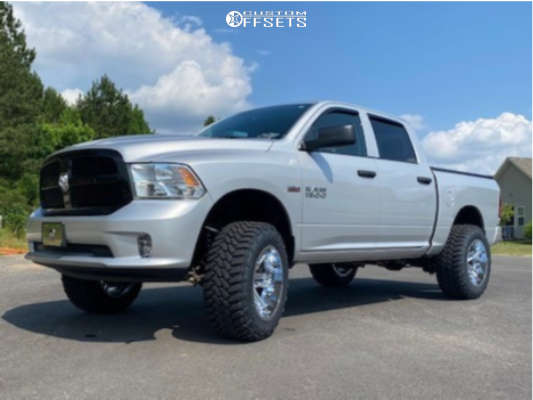 2015 Ram 1500 with 20x12 -51 Vision Razor and 35/12.5R20 Venom Power ...