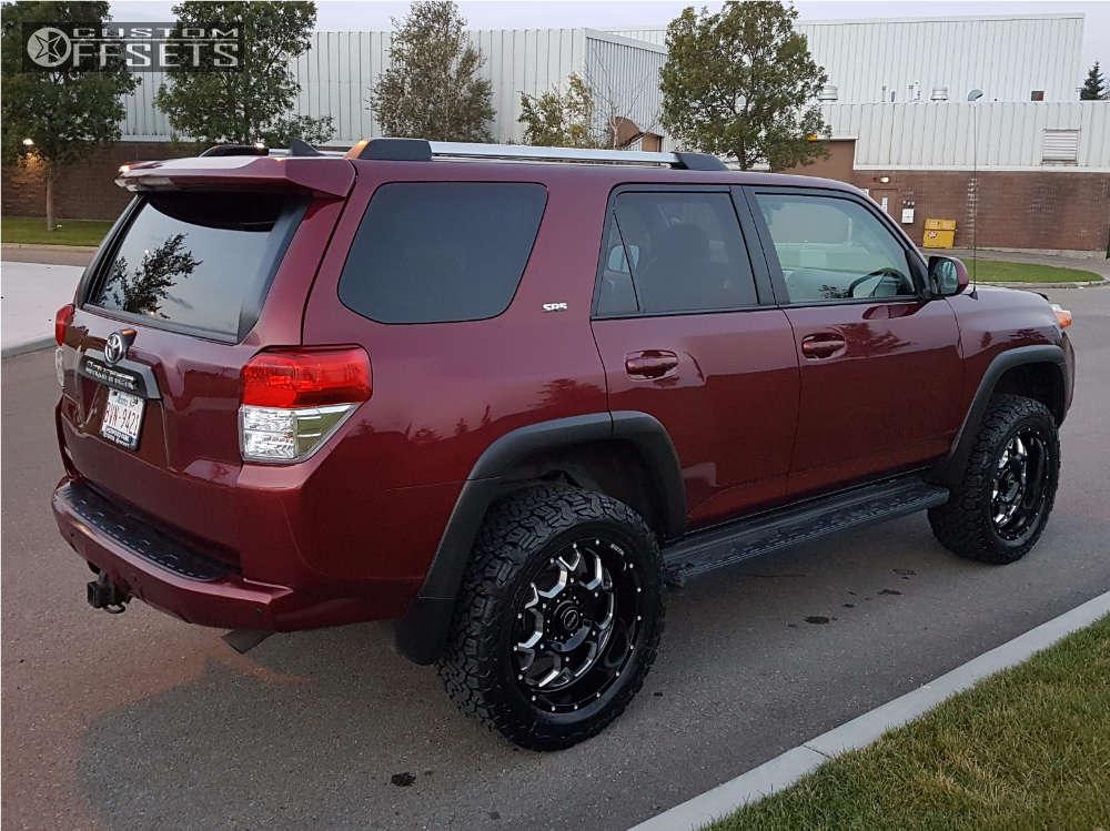 2011 Toyota 4Runner with 20x9 0 Sota Skul and 285/55R20 BFGoodrich All ...