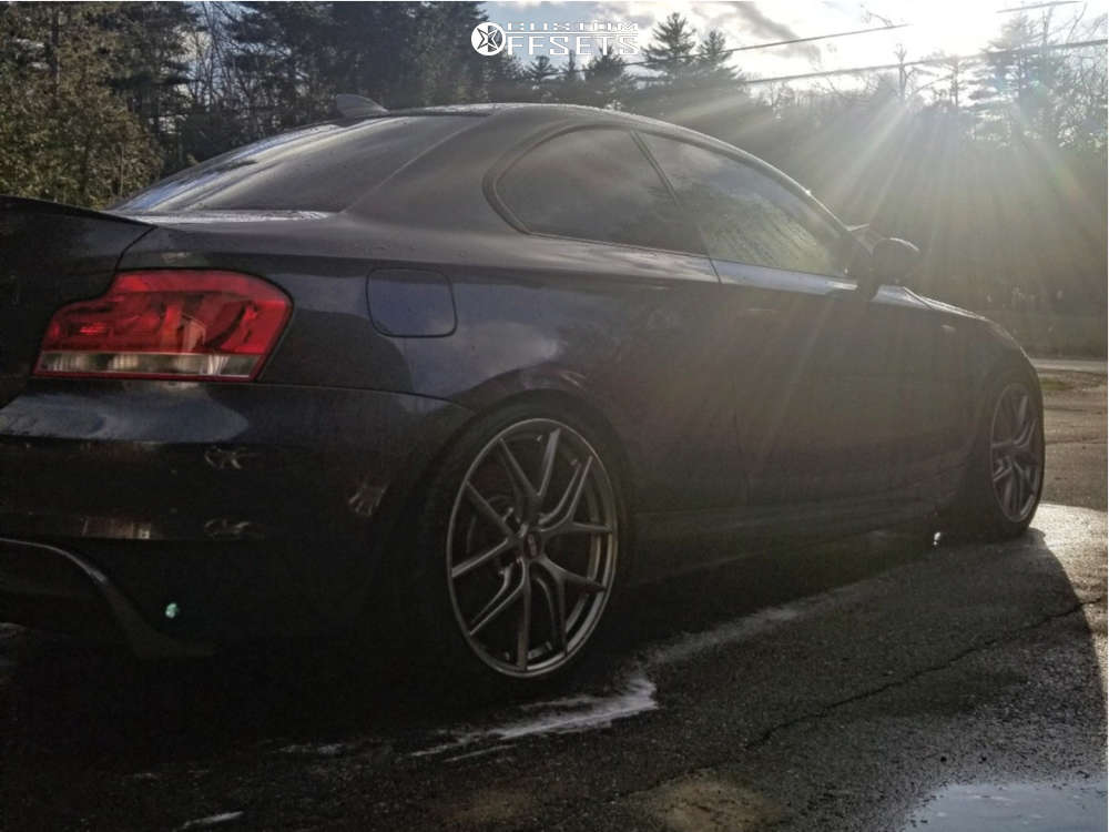 2008 BMW 135i with 19x9.5 35 BBS CIR and 235/35R19 Falken Azenis Fk510 ...