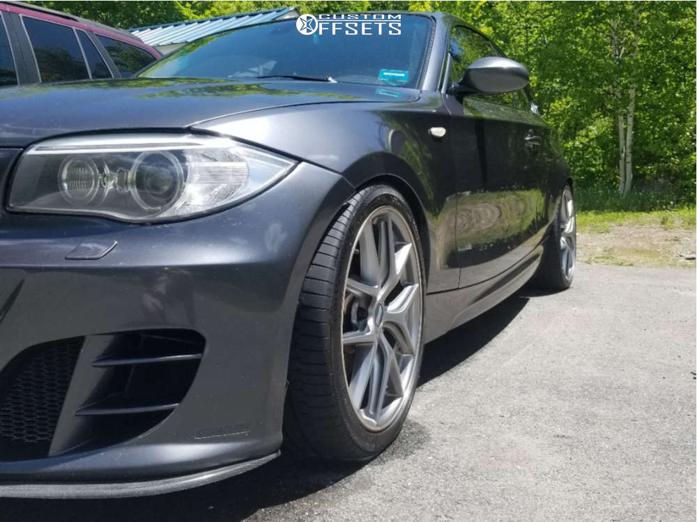 2008 BMW 135i with 19x9.5 35 BBS CIR and 235/35R19 Falken Azenis Fk510 ...