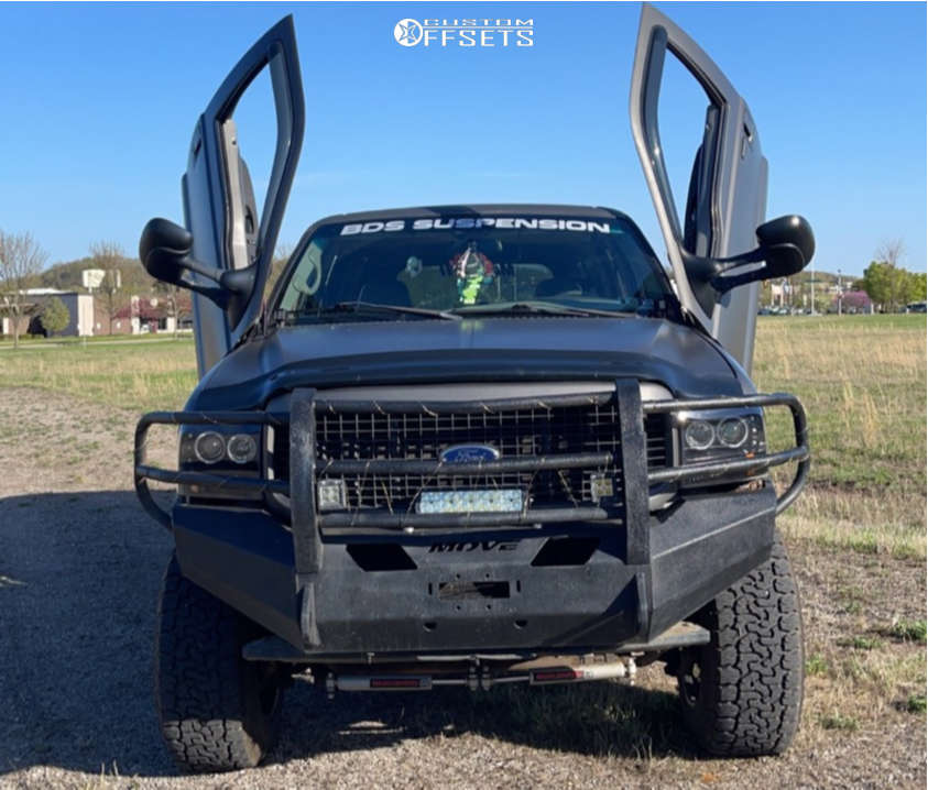 2002 Ford Excursion with 20x12 -44 Motiv Offroad Magnus 423b and 35/12 ...