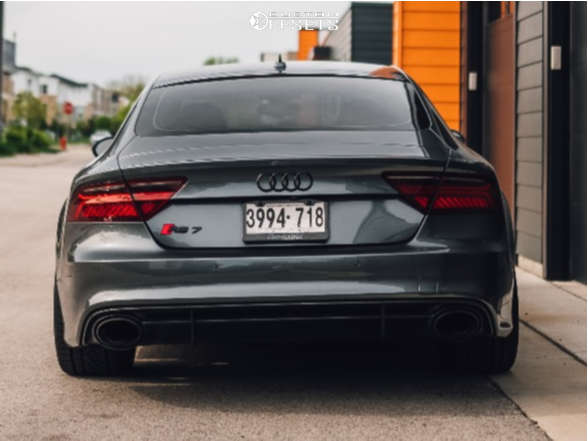 2016 Audi RS7 with 20x10.5 35 HRE FlowForm Ff11 and 285/30R20 ...