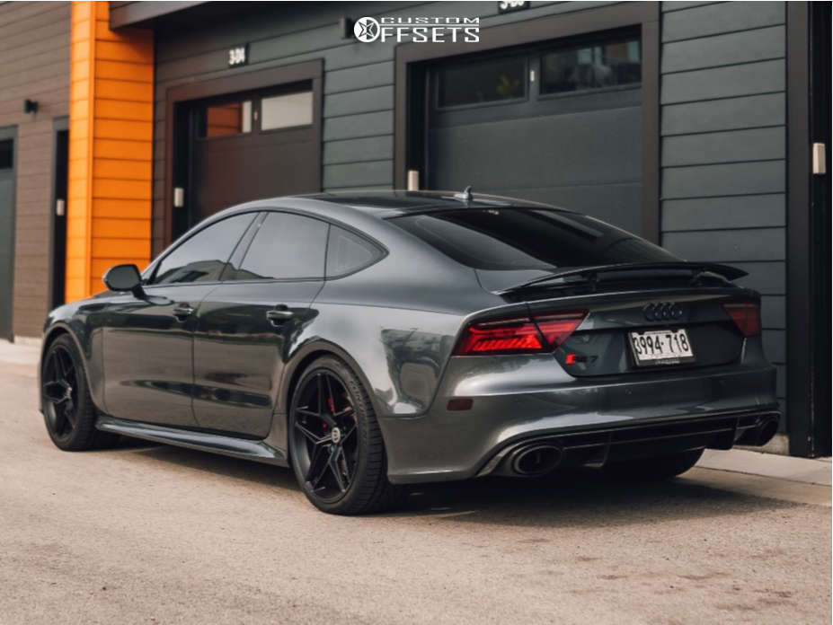 2016 Audi RS7 with 20x10.5 35 HRE FlowForm Ff11 and 285/30R20 ...