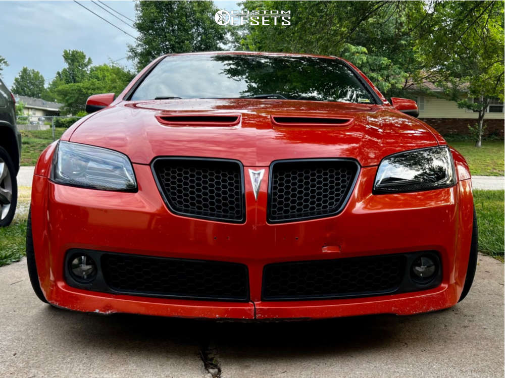 2008 Pontiac G8 with 19x9.5 35 Forgestar F14 and 275/35R19 Hankook ...