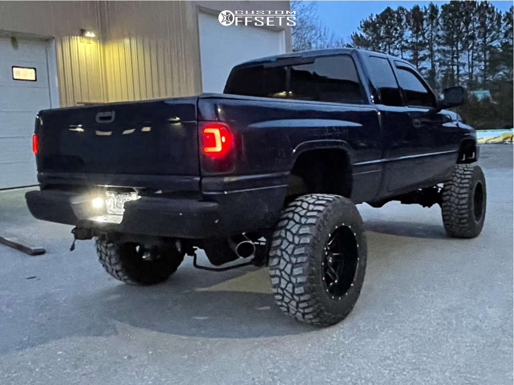 2002 Dodge Ram 2500 with 20x12 -44 Ballistic Rage and 37/13.5R20 Cooper ...