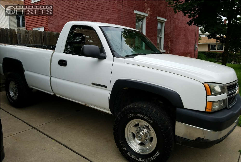 2006 Chevrolet Silverado 2500 HD with 16x8 American Racing Ar23 and 285 ...