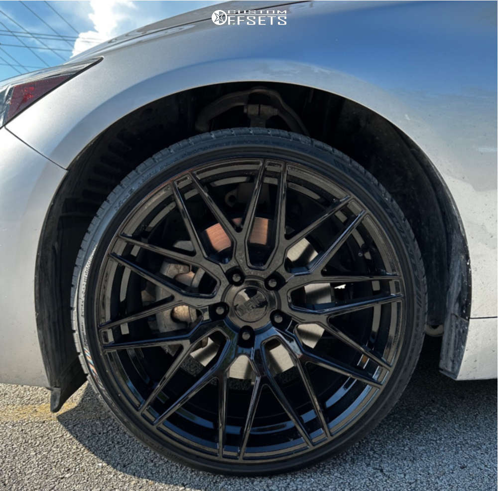 2019 INFINITI Q50 with 19x9 35 F1R F103 and 255/30R19 Lexani Lx-twenty ...