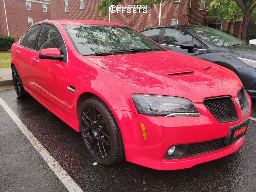 2009 Pontiac G8 with 19x8.5 38 RTX Envy and 245/45R19 Laufenn S Fit As ...