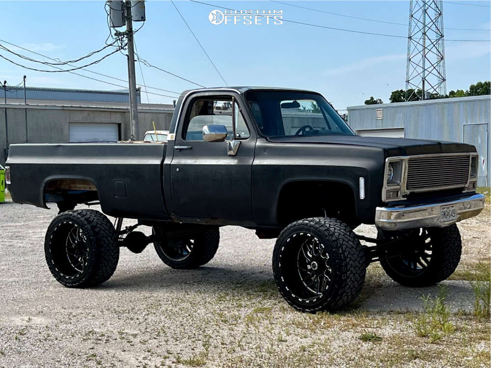 1979 Chevrolet K10 with 24x14 -76 TIS 544bm and 375/40R24 Toyo Tires ...