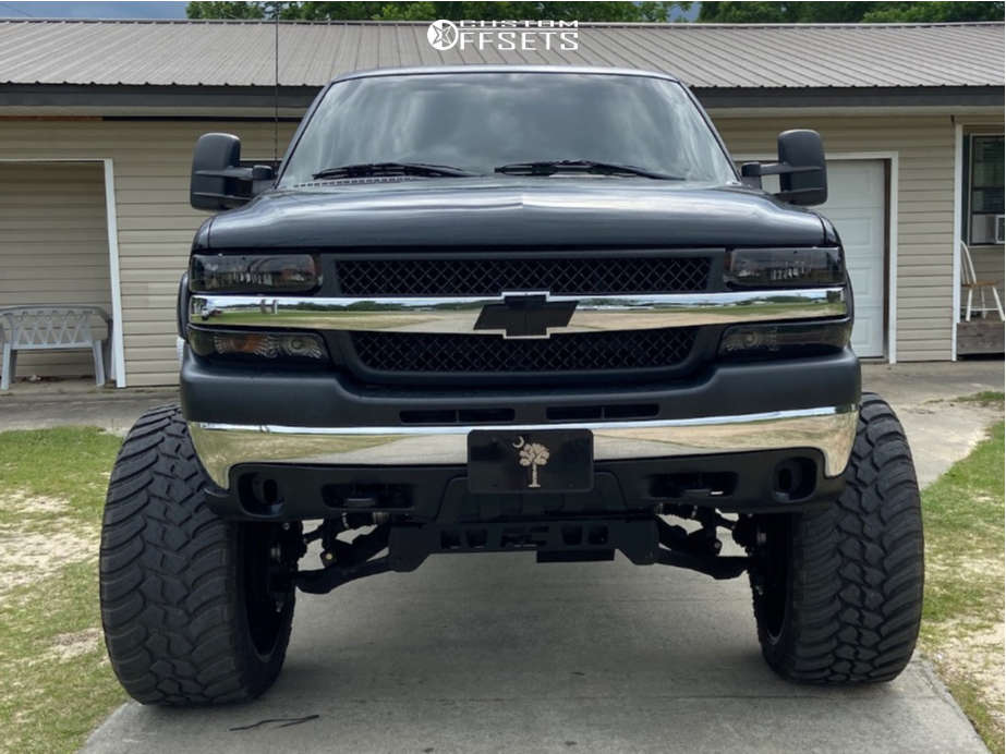 2001 Chevrolet Silverado 2500 HD with 26x14 -81 ARKON OFF-ROAD Caesar and 38/15.5R26 AMP Mud ...