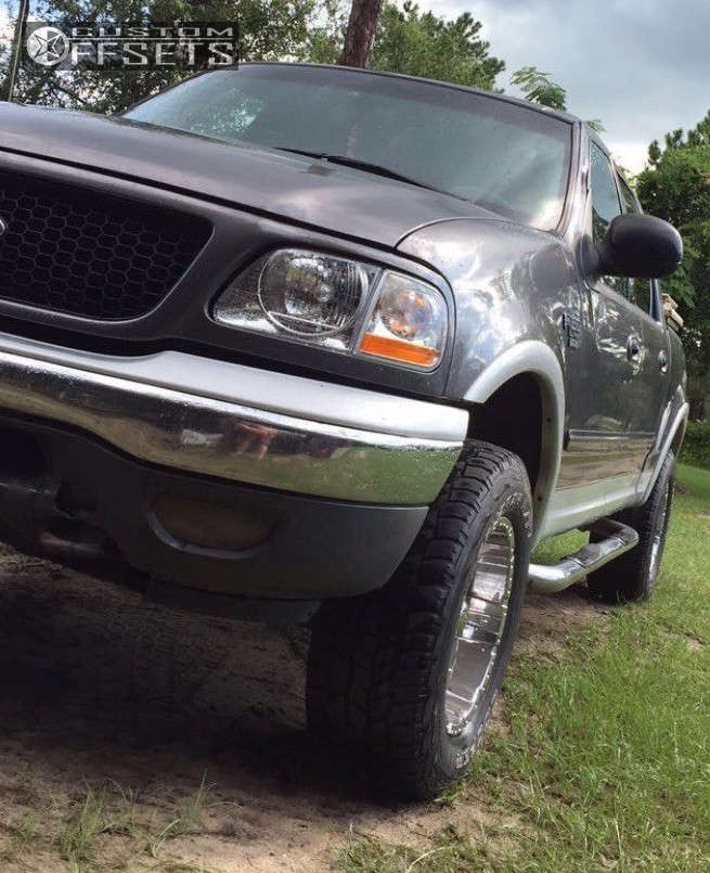 2002 Ford F-150 with 18x9 -12 Eagle Alloy Series 079 and 275/70R18 ...