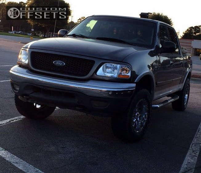 2002 Ford F-150 with 18x9 -12 Eagle Alloy Series 079 and 275/70R18 ...