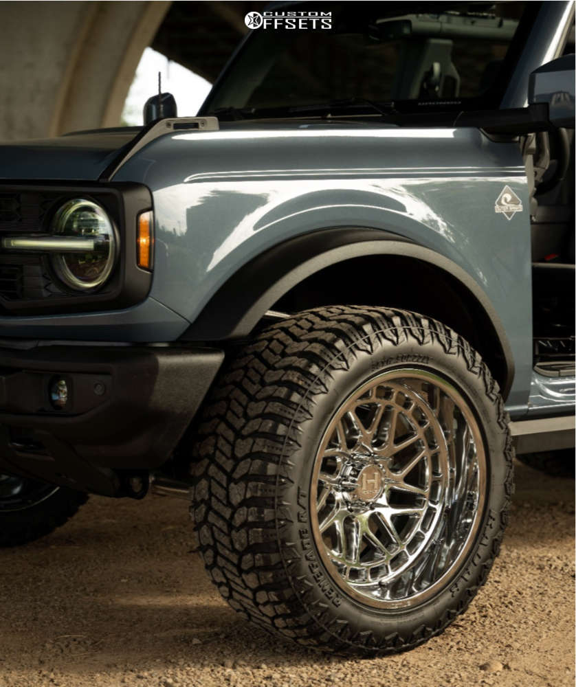 2023 Ford Bronco with 22x12 -44 Hostile Reaper and 35/12.5R22 Radar ...