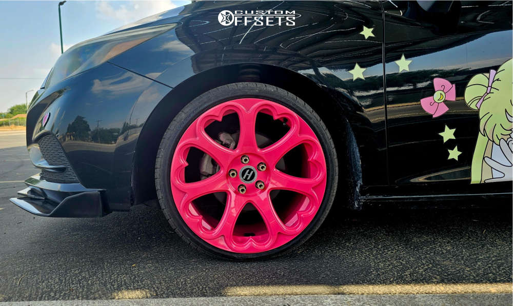 2016 Chevrolet Cruze with 18x9.5 38 Heritage Kokoro Monoc and 225/40R18 ...