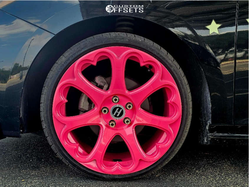 2016 Chevrolet Cruze with 18x9.5 38 Heritage Kokoro Monoc and 225/40R18 ...