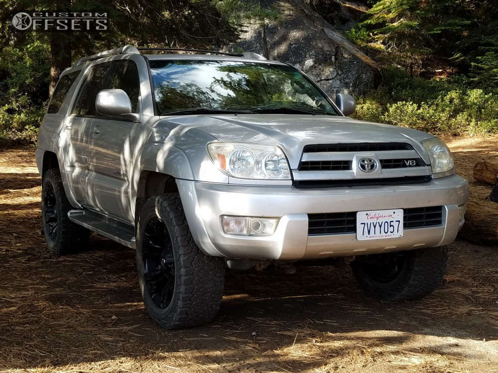 2004 Toyota 4Runner with 20x9 1 Fuel Vapor and 285/55R20 BFGoodrich All ...