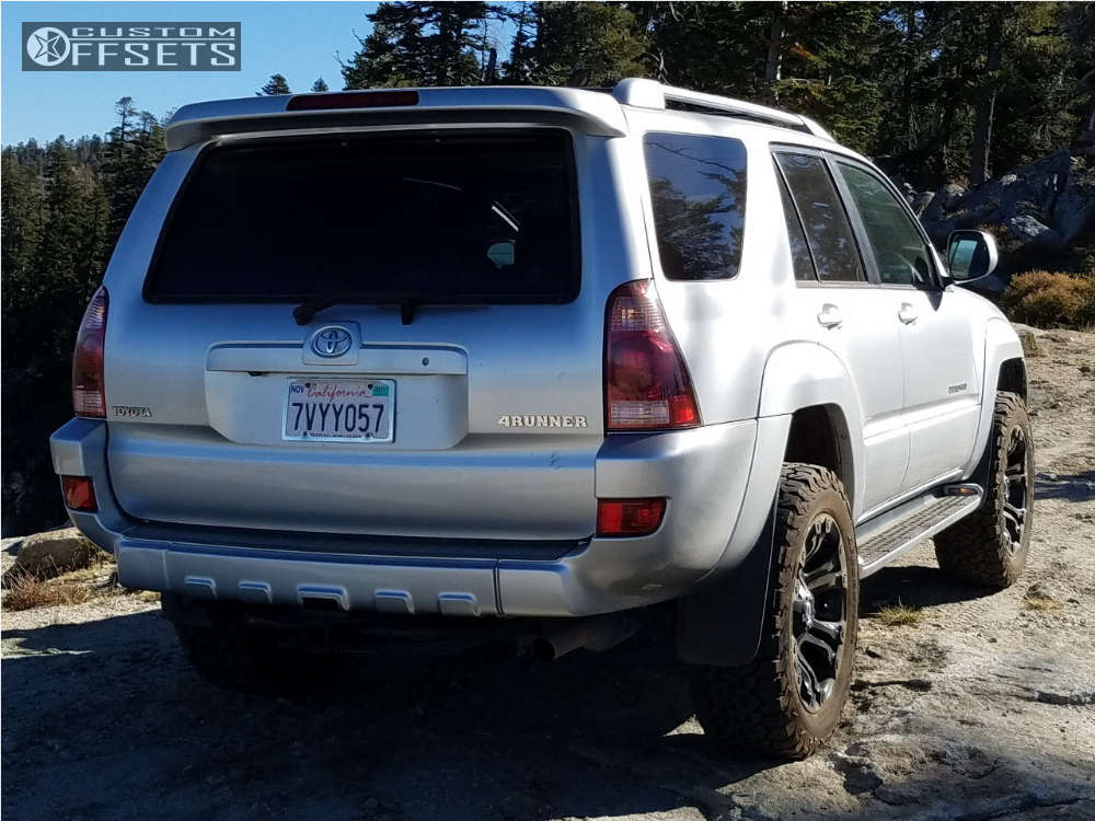 2004 Toyota 4Runner with 20x9 1 Fuel Vapor and 285/55R20 BFGoodrich All ...