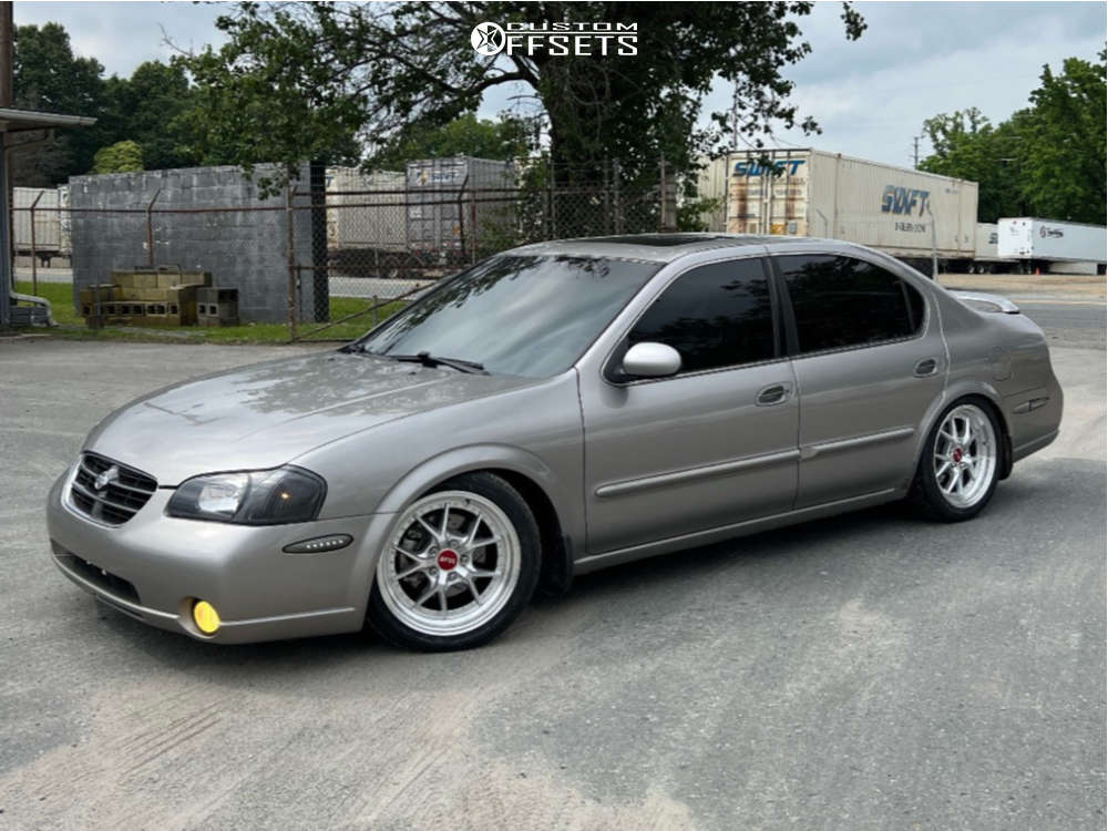 2000 Nissan Maxima with 17x8.5 38 F1R F105 and 245/40R17 Lexani Lx ...