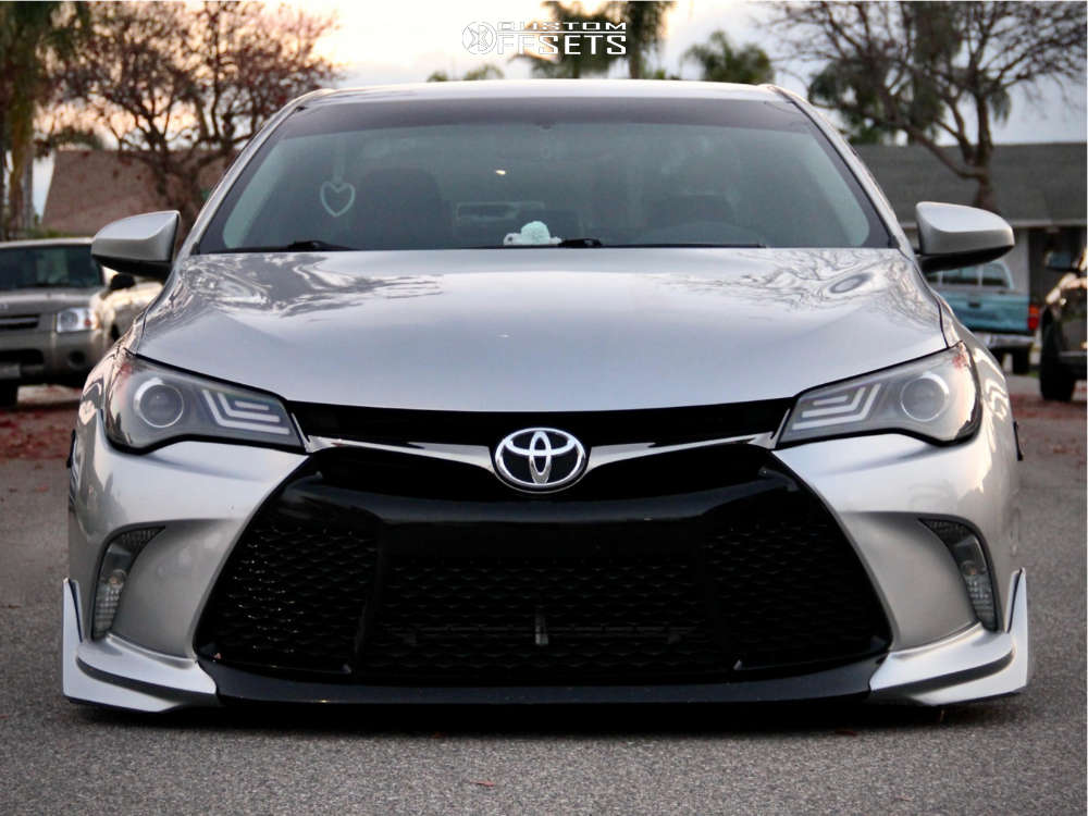 2015 Toyota Camry with 19x8.5 37 Weds Kranze Vishnu and 225/35R19 ...