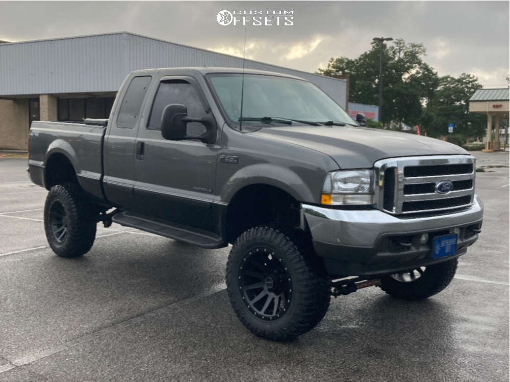 2002 Ford F-250 Super Duty with 20x10 -19 Icon Alloys Compression and ...