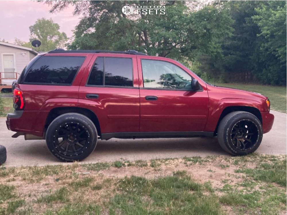 2006 Chevrolet Trailblazer with 20x12 -44 Raceline Twist and 275/55R20 ...
