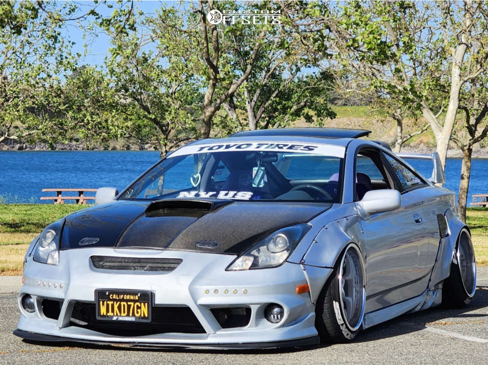 2000 Toyota Celica with 17x11.5 -5 SSR Ms1 and 235/40R17 Toyo Tires ...