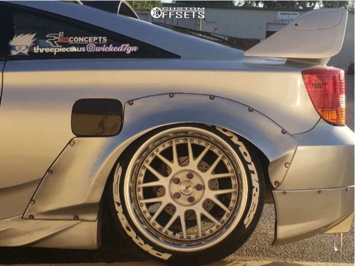 2000 Toyota Celica with 17x11.5 -5 SSR Ms1 and 235/40R17 Toyo Tires ...