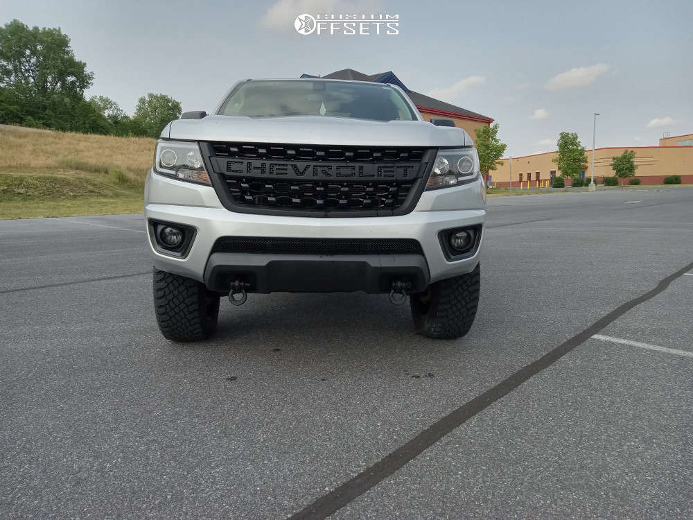 2019 Chevrolet Colorado with 20x9 0 Luxxx HD Lhd26 and 275/55R20 Atturo ...