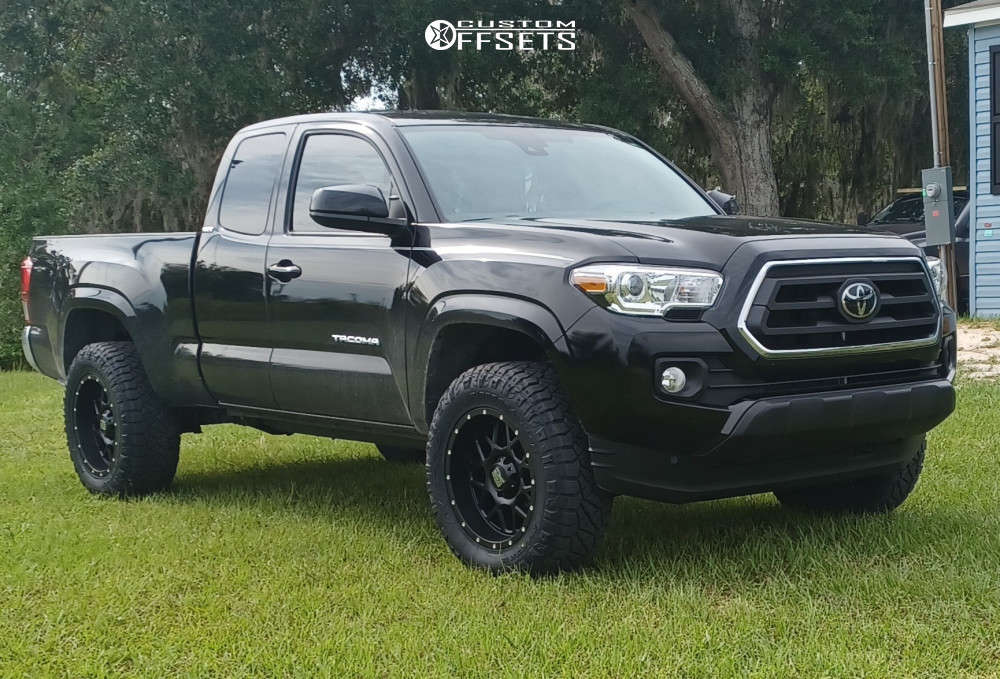 2023 Toyota Tacoma with 18x9 -12 XD Grenade and 265/65R18 Nitto Ridge ...