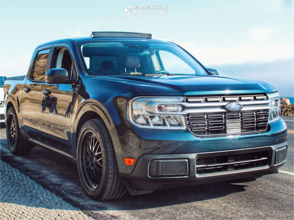 2023 Ford Maverick with 20x8.5 35 Vors Vr8 and 255/45R20 Falken Ziex ...