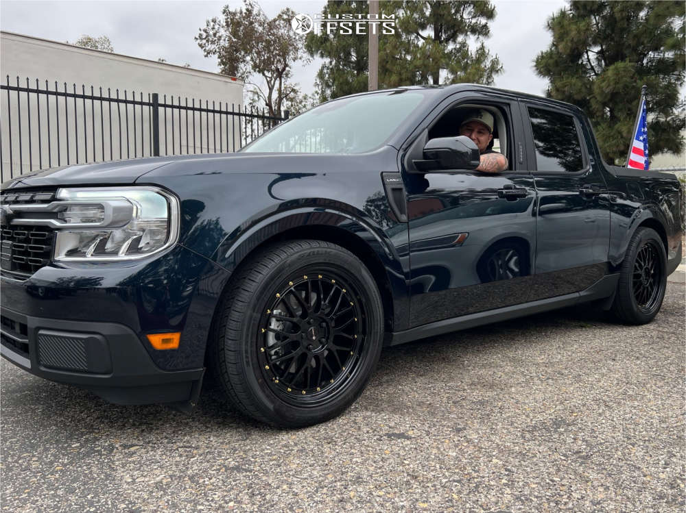 2023 Ford Maverick with 20x8.5 35 Vors Vr8 and 255/45R20 Falken Ziex ...