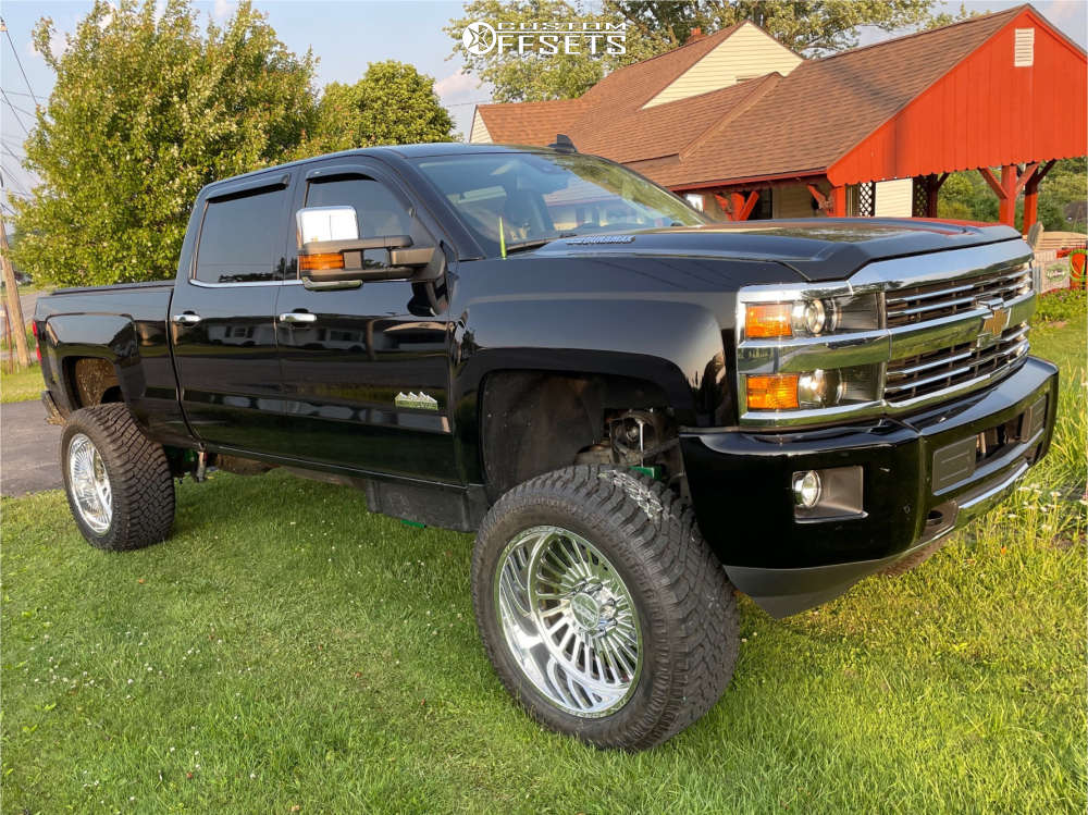 2016 Chevrolet Silverado 2500 HD with 24x12 -40 JTX Forged Reaper and ...