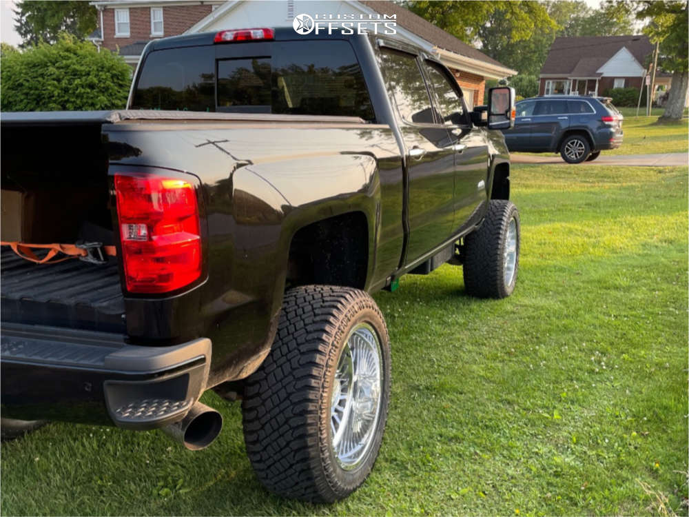 2016 Chevrolet Silverado 2500 HD with 24x12 -40 JTX Forged Reaper and ...