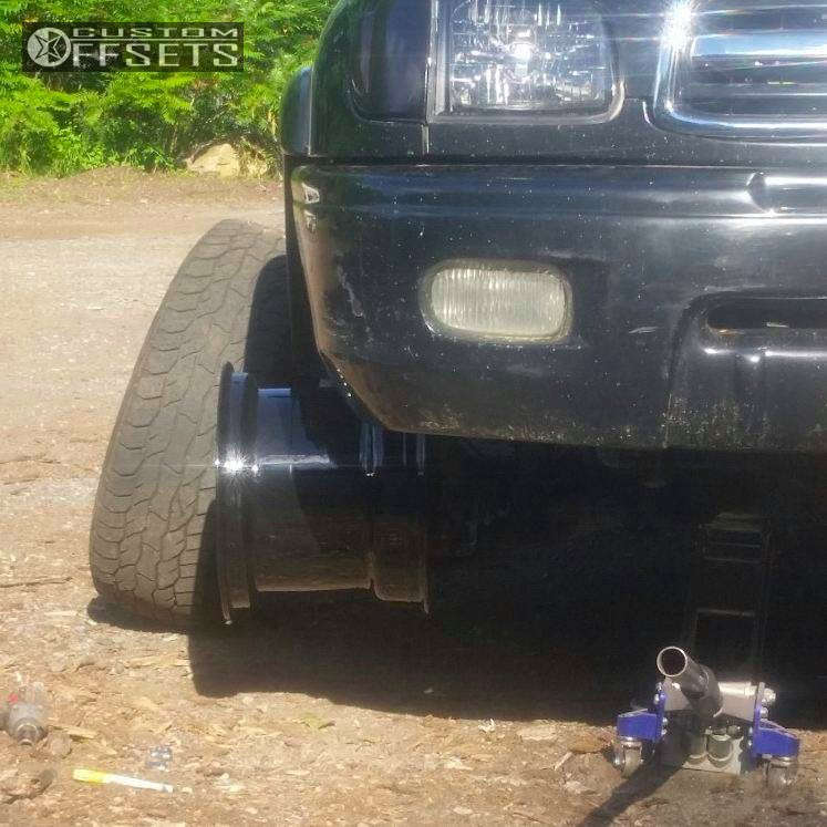 2000 Toyota Tundra with 15x12 -89 Bart Wheels Super Trucker and 33/12 ...