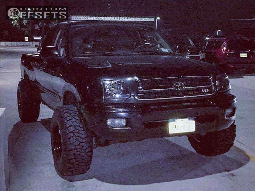 2000 Toyota Tundra with 15x12 -89 Bart Wheels Super Trucker and 33/12 ...