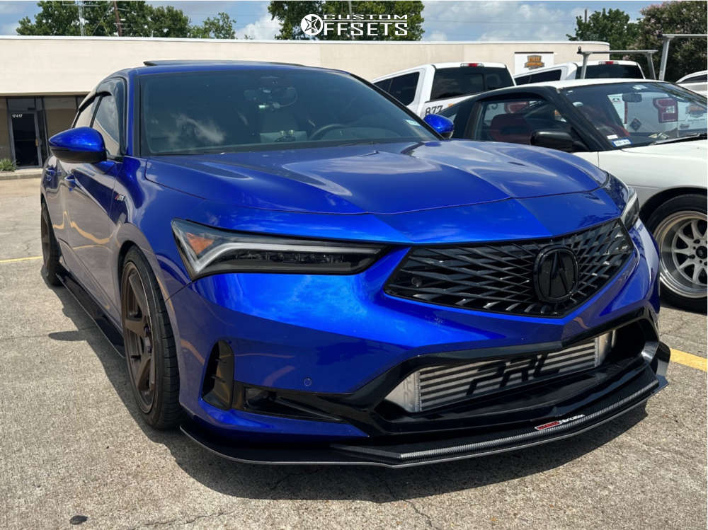 2023 Acura Integra with 18x9.5 38 Enkei Ts-5 and 255/35R18 Federal 595 ...