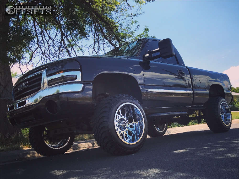 2003 GMC Sierra 1500 with 20x12 -51 Vision Rocker and 33/12.5R20 Free ...
