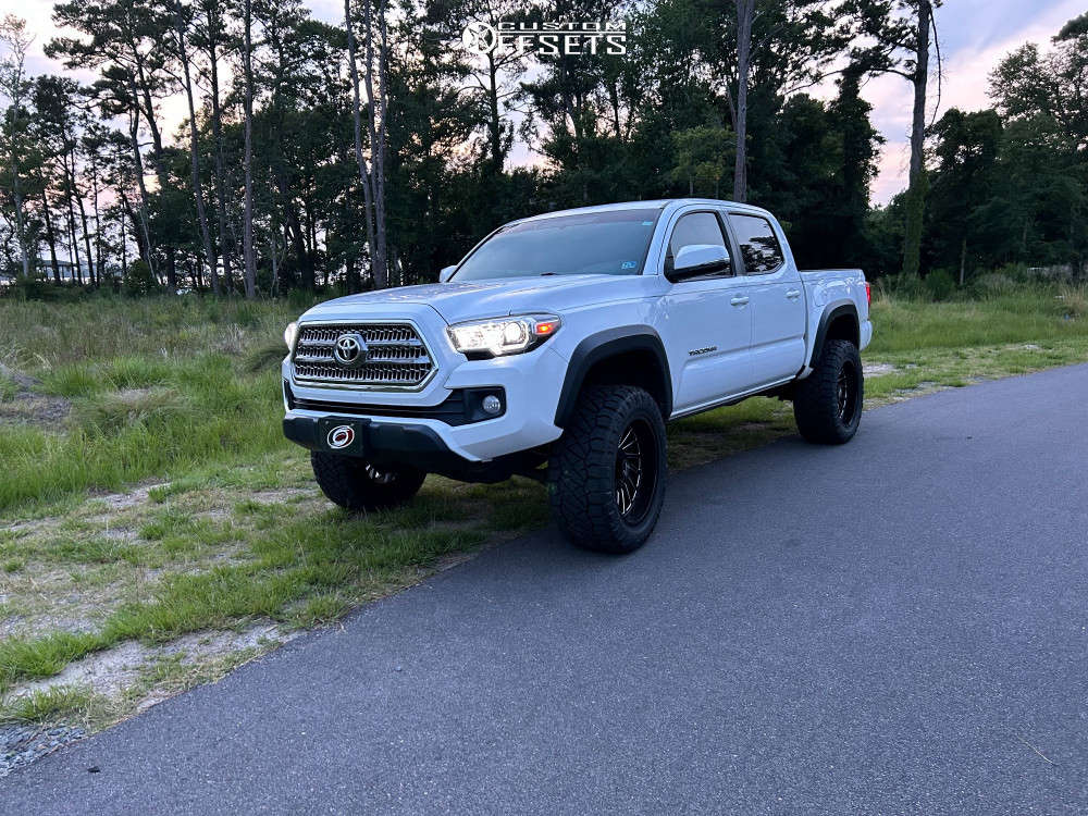 2017 Toyota Tacoma with 20x10 -25 ARKON OFF-ROAD Caesar and 33/12.5R20 ...