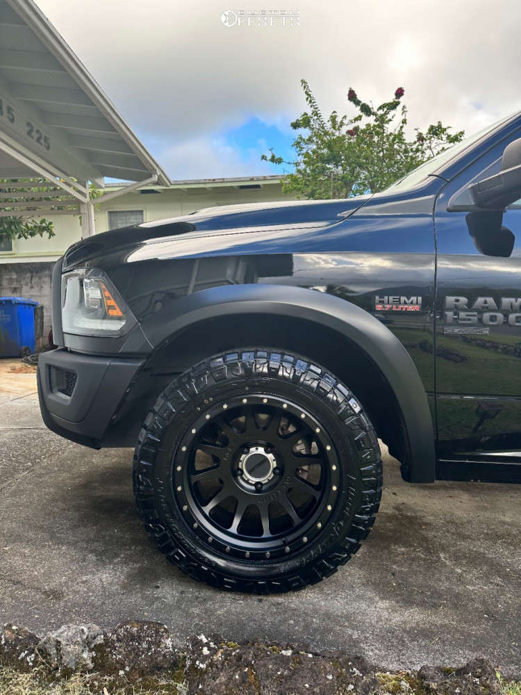 2022 Ram 1500 Classic with 20x10 -24 Method Mr605 and 33/12.5R20 Nitto ...