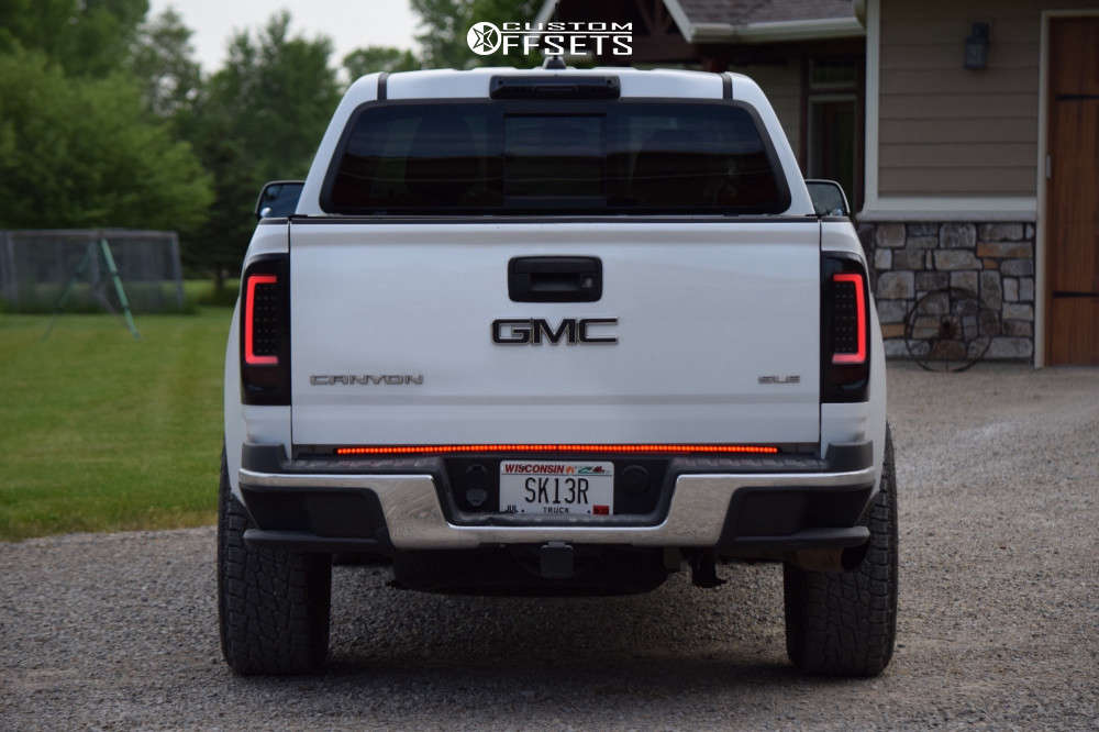 2018 GMC Canyon with 18x9 1 Fuel Clash and 275/65R18 Nitto Terra ...