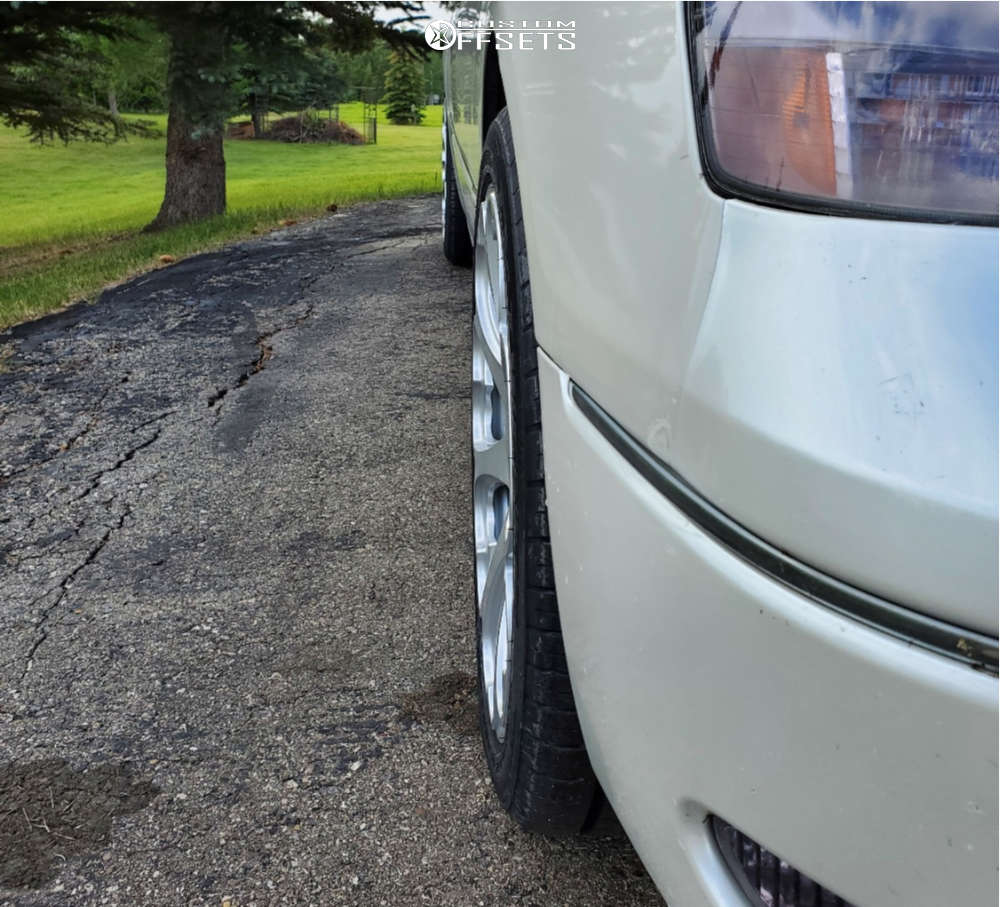 2001 Lexus LS430 with 19x8.5 35 Heritage Kokoro Monoc and 245/40R19 ...