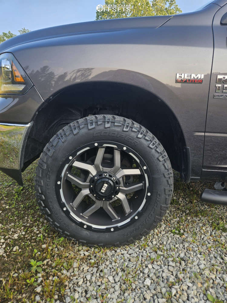2019 Ram 1500 Classic with 20x9 -12 Grid Gd07 and 275/65R20 Cooper ...