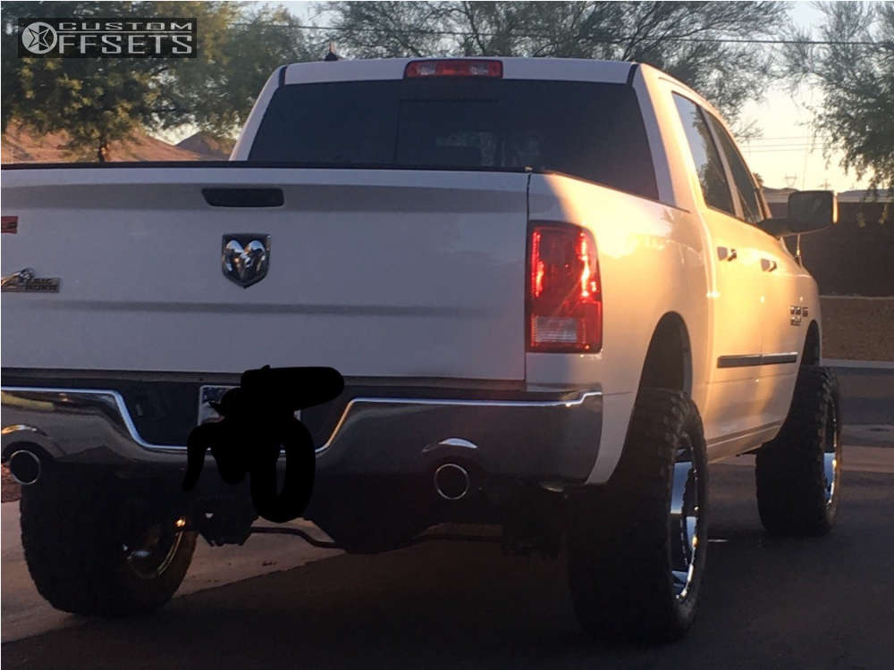 2015 Ram 1500 with 20x10 -25 Ultra Predator Ii and 33/12.5R20 Ironman ...