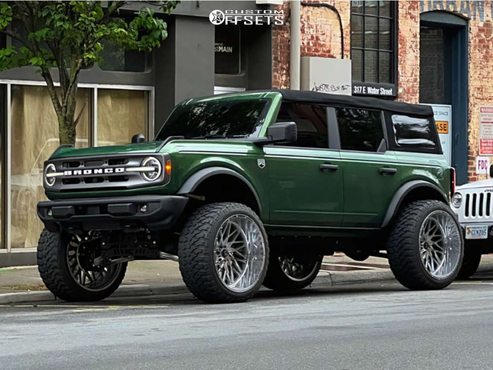 2022 Ford Bronco with 26x14 -76 Hardcore Offroad Hc22 and 37/13.5R26 ...