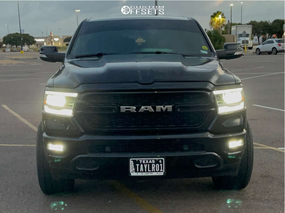 2022 Ram 1500 with 22x12 -51 ARKON OFF-ROAD Churchill and 305/45R22 ...