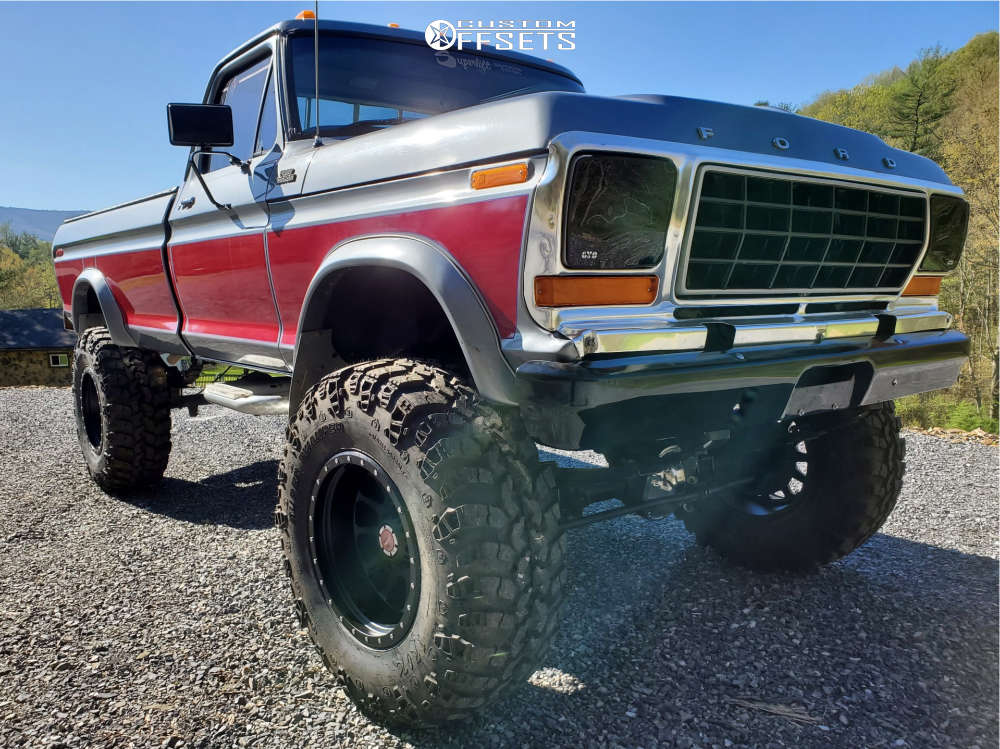 1979 Ford F-250 with 20x12 -52 Method MR605 and 41/14.5R20 Interco Irok ...