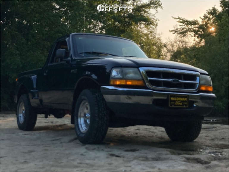 1998 Ford Ranger with 15x8 20 American Racing Baja and 235/65R15 Wild ...