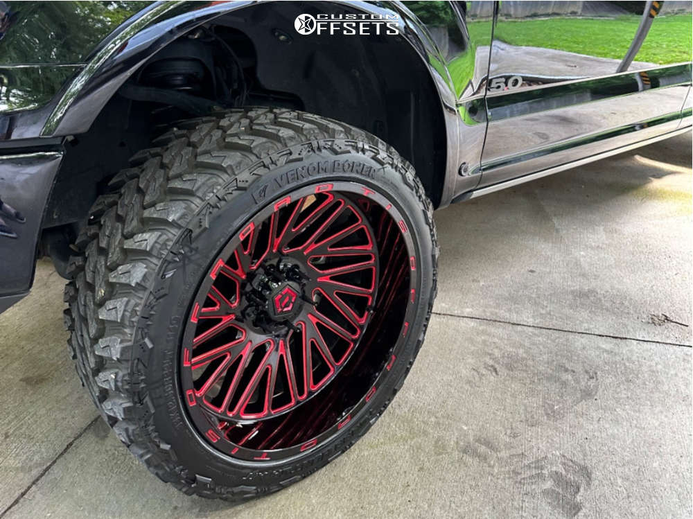 2020 Ford F-150 with 22x12 -44 TIS 553bmr and 33/12.5R22 Venom Power ...