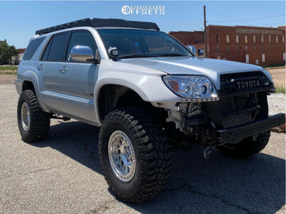 2005 Toyota 4Runner with 17x8.5 KMC Km235 and 315/70R17 Cooper ...